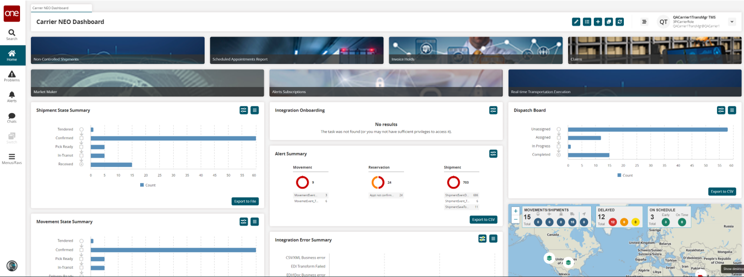 Carrier Partner Services | The Digital Supply Chain Network